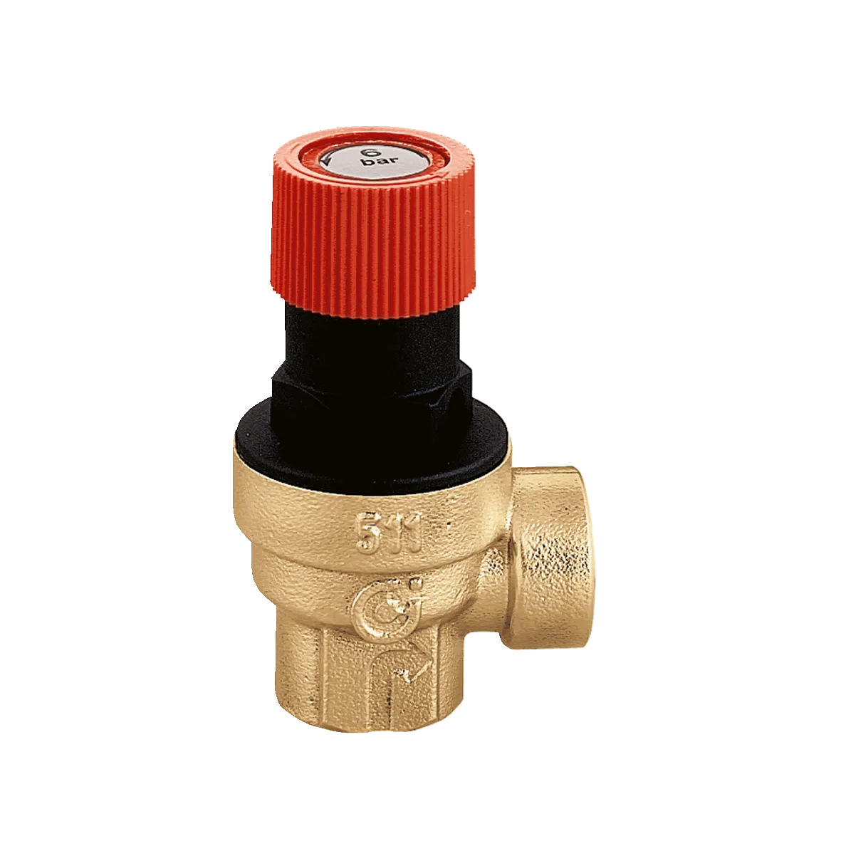 Zawór bezpieczeństwa, przyłącza z gwintem wewnętrznym. | Caleffi S.p.a.