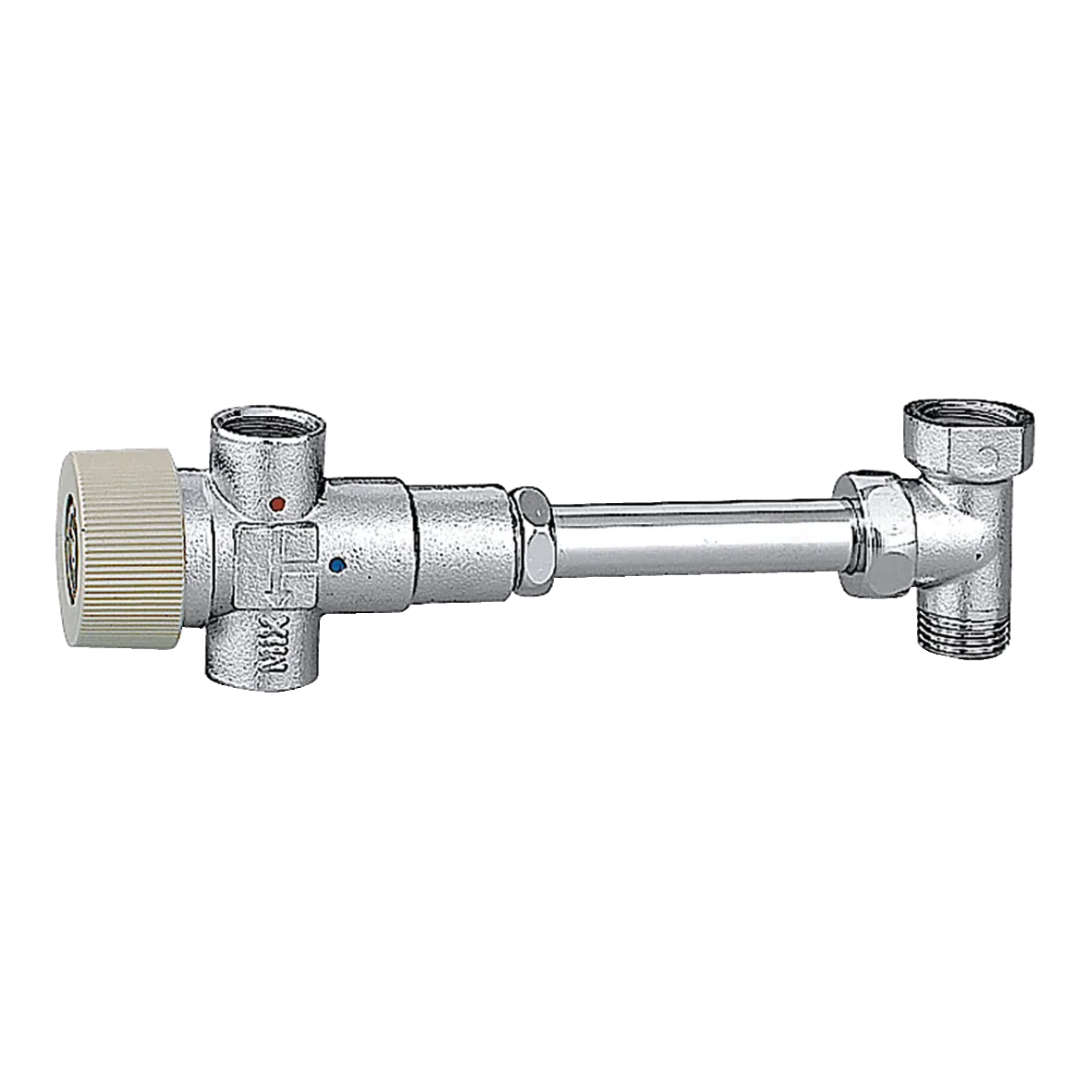 Misturadora termostática, regulável. Para instalação sob aquecedores de ...