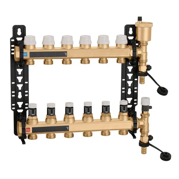 Pre-assembled distribution manifold. | Caleffi S.p.a.