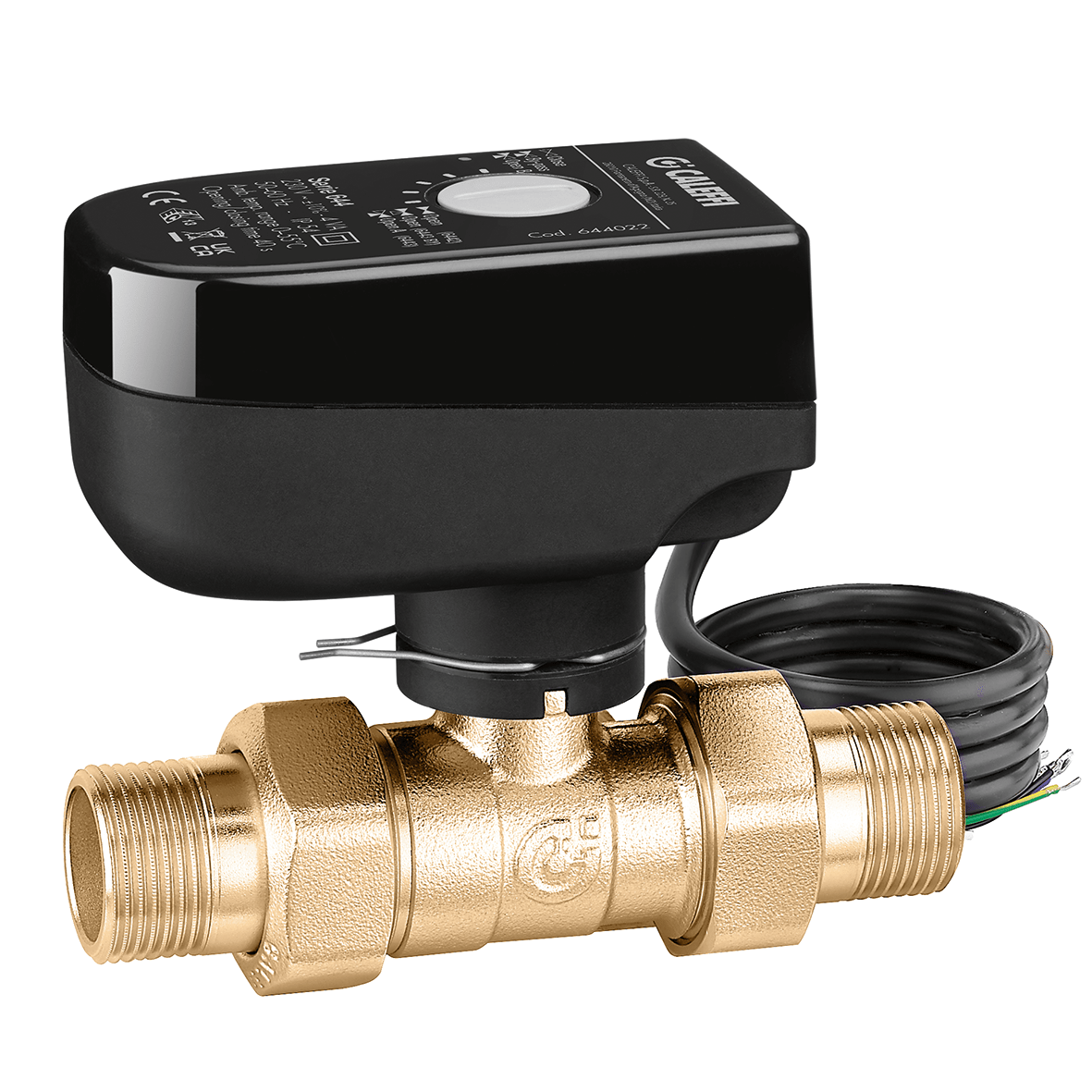 Valvola a sfera a 2 vie motorizzata | Caleffi