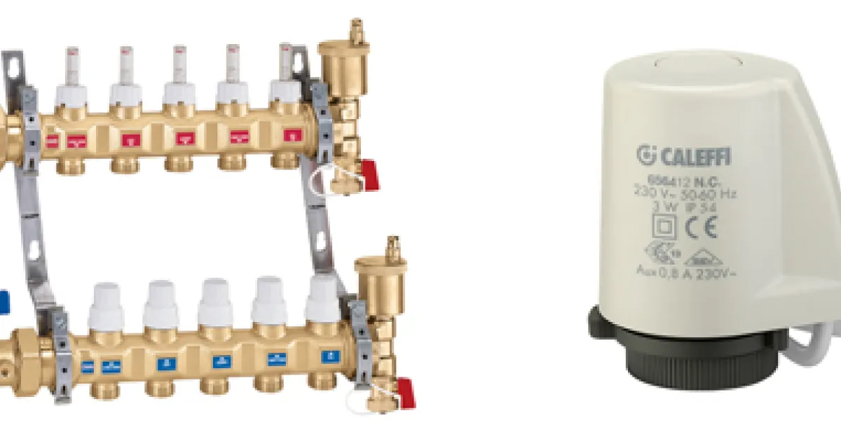 What is an "inverted" manifold? | Caleffi S.p.a.