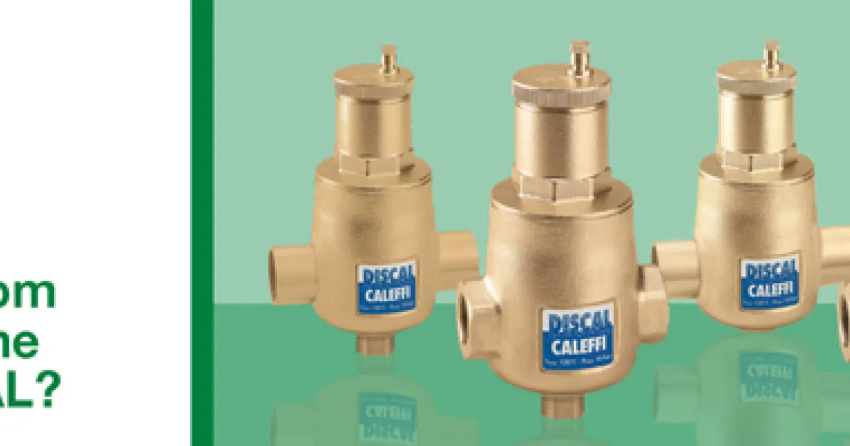 What is the bottom connection on the 551 Series DISCAL? | Caleffi S.p.a.