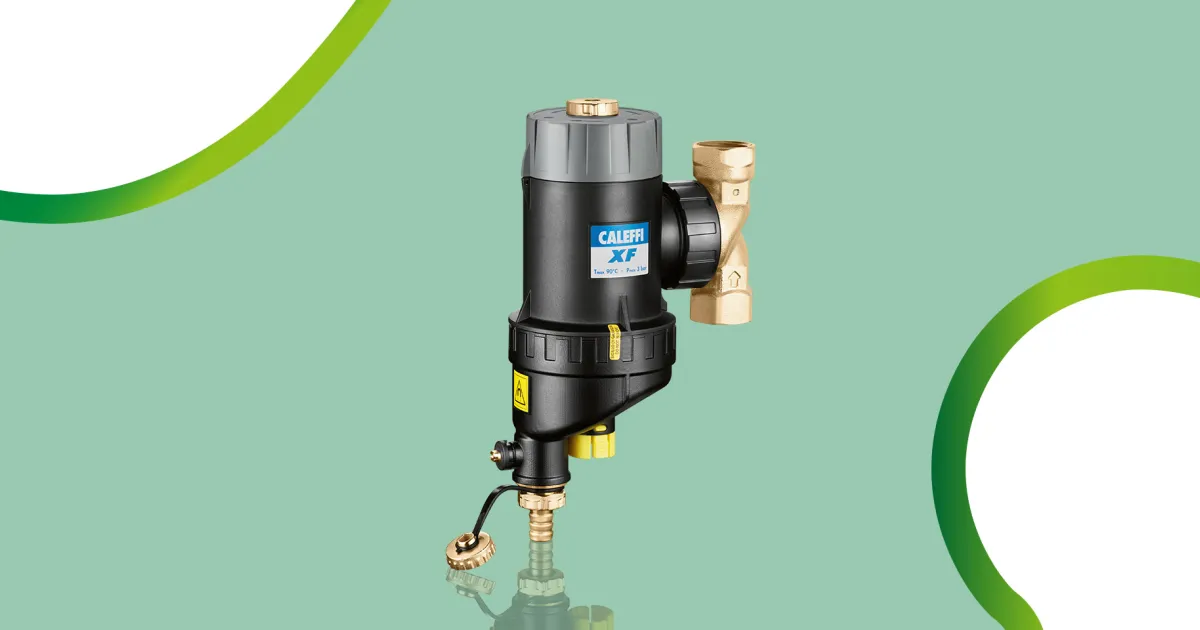 Caleffi XF, polavtomatski samočistilni magnetni filter | Caleffi S.p.a.
