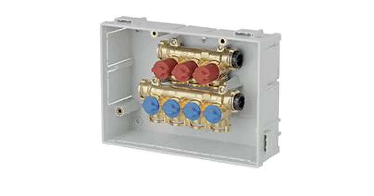 New distribution manifolds for effective domestic water distribution ...