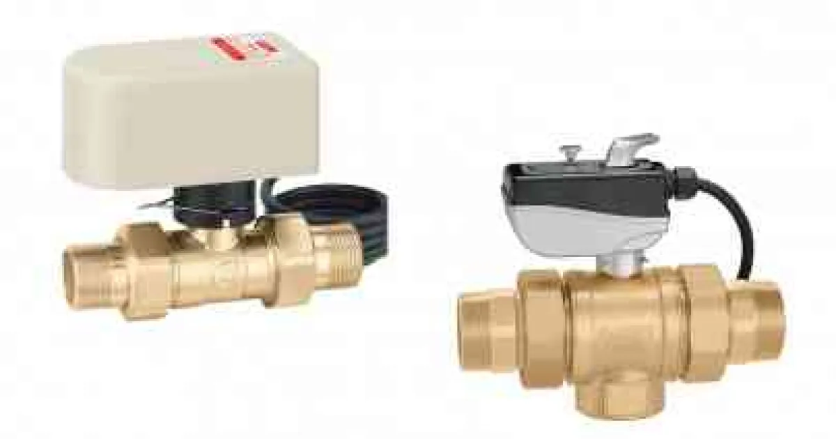 Motorised ball valves and motorised valves for central heating systems ...