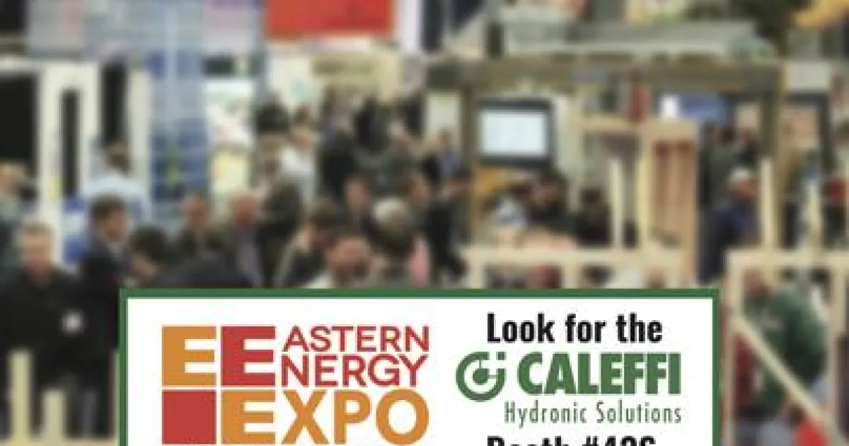 Eastern Energy Expo | Caleffi S.p.a.