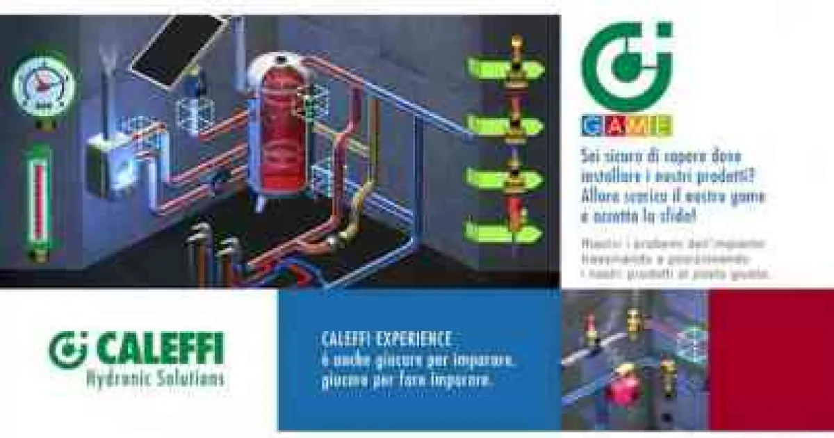 APRENDA ENQUANTO JOGA | Caleffi S.p.a.