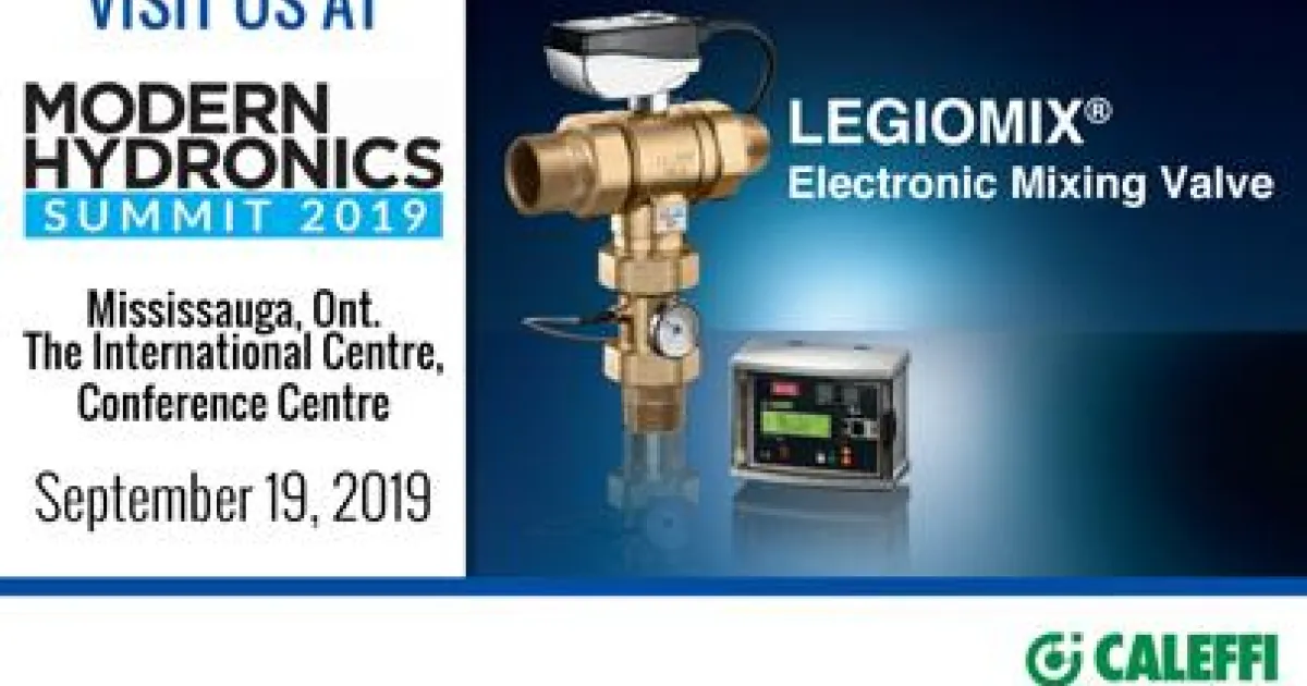 Modern Hydronics Summit | Caleffi S.p.a.