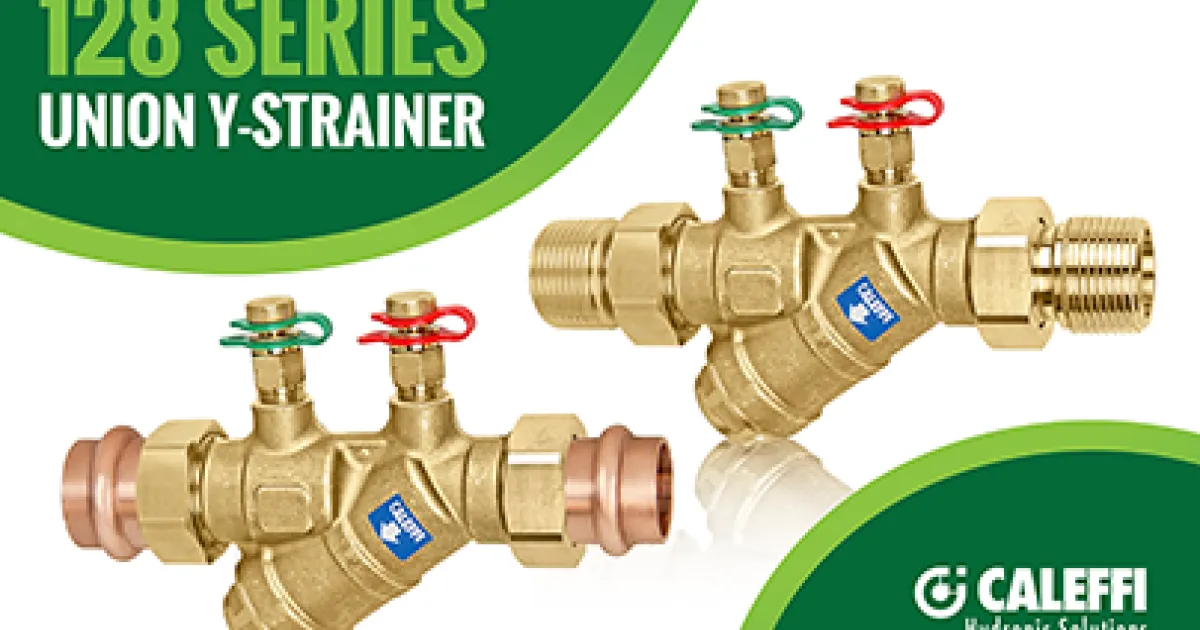 Caleffi Union Y-strainer Line Expansion | Caleffi S.p.a.