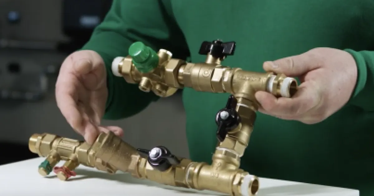 How does a connection and regulation kit for HVAC terminal units work ...