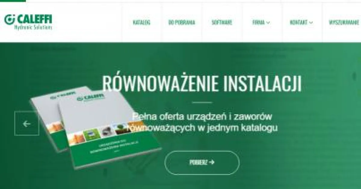 Czy wiesz jak działa nasza strona? | Caleffi S.p.a.