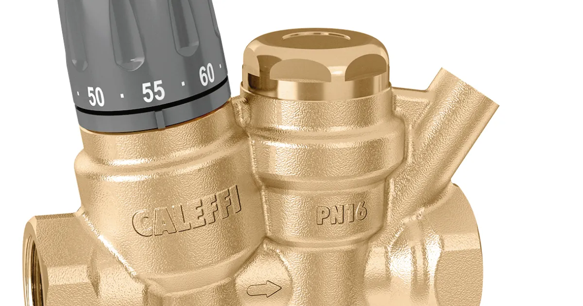 Thermostatic regulator for domestic hot water recirculation circuits ...