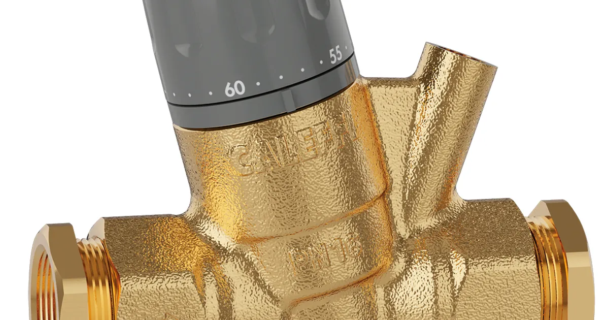 Thermostatic regulator for domestic hot water recirculation circuits ...