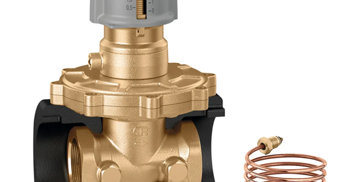 Differential pressure control valve (DPCV). | Caleffi S.p.a.