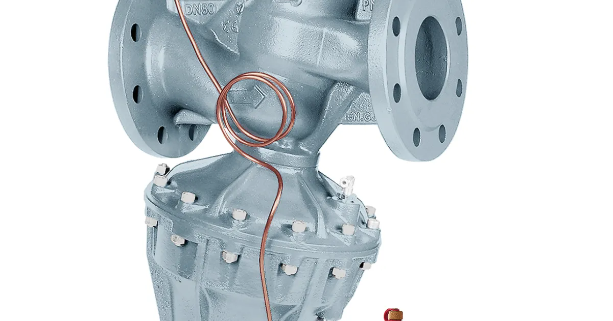 Differential pressure control valve (DPCV). | Caleffi S.p.a.