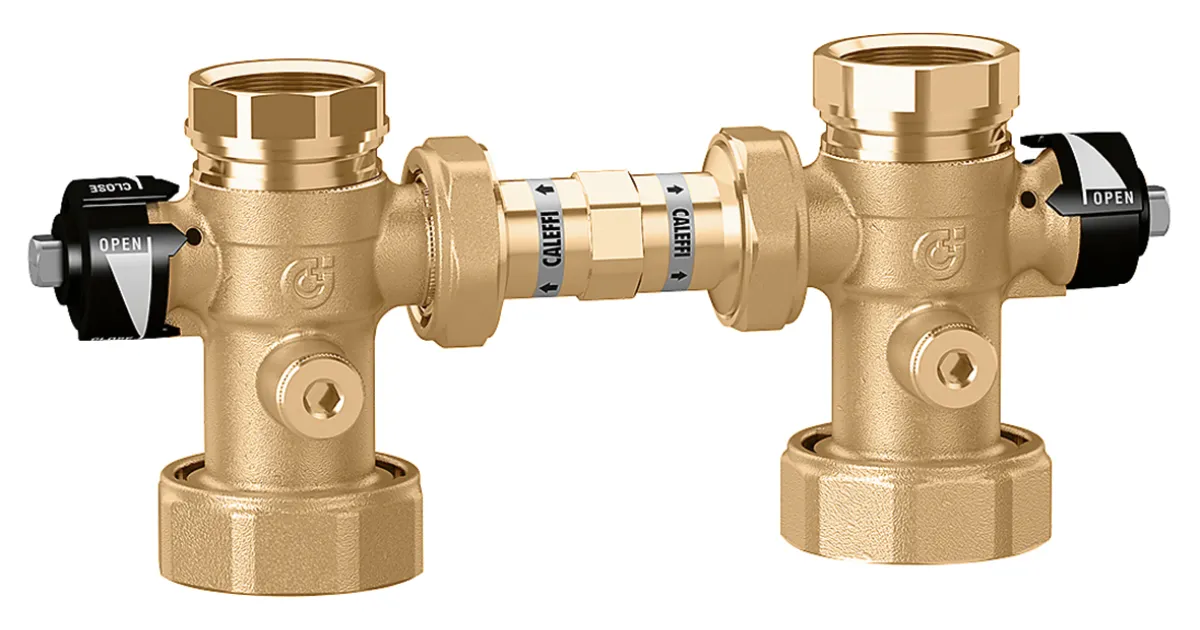 Kit separador hidráulico para grupos série 165, 166 e 167, DN 25. | Caleffi S.p.a.