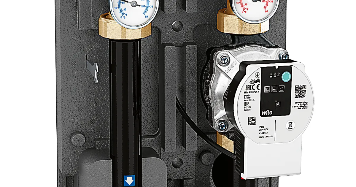 Direct supply unit DN 25, for heating and cooling systems. | Caleffi S.p.a.