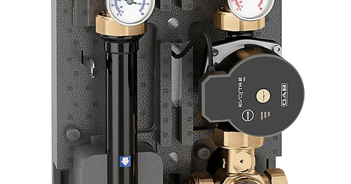 Termostatska regulacijska jedinica za sustave grijanja, DN 25 ...