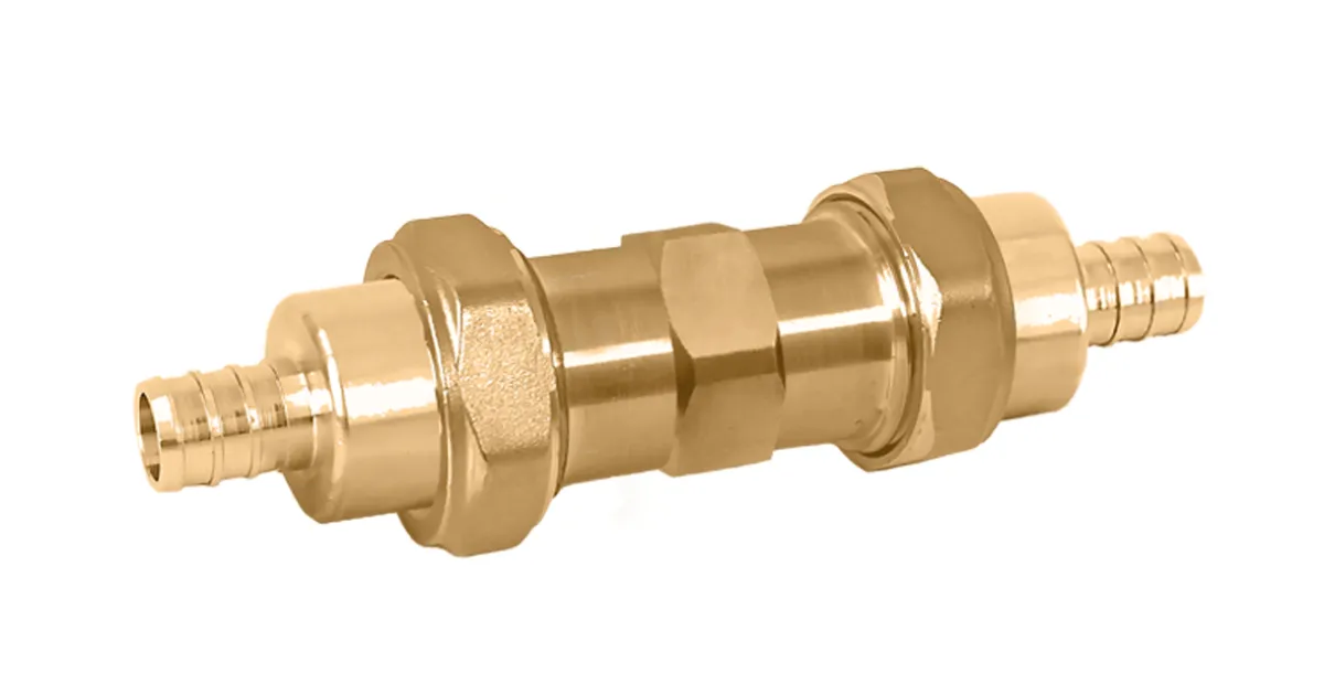 FlowShield™ DuC, Dual check backflow preventer (PEX) | Caleffi S.p.a.