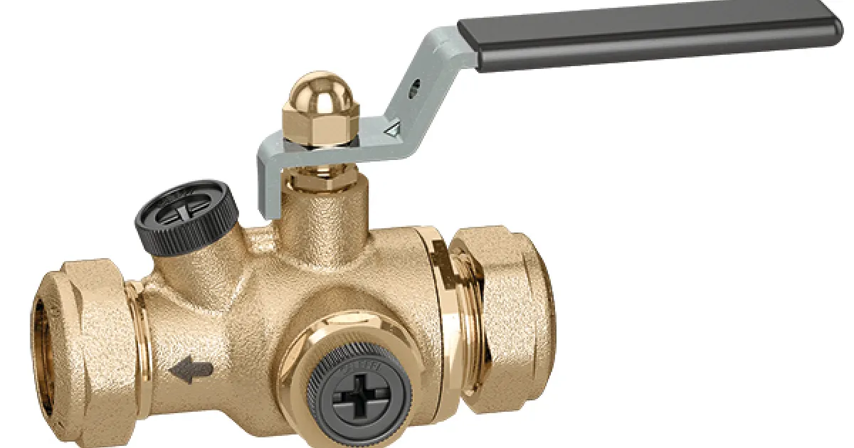 Anti-pollution check valvewith built-in shut-off valve EA type ...