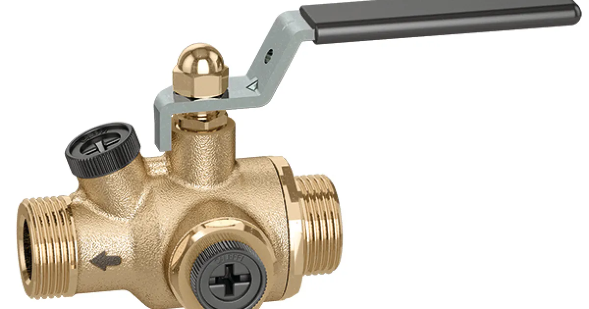 Keerklep met ingebouwde afsluiter. Type EA. | Caleffi S.p.a.