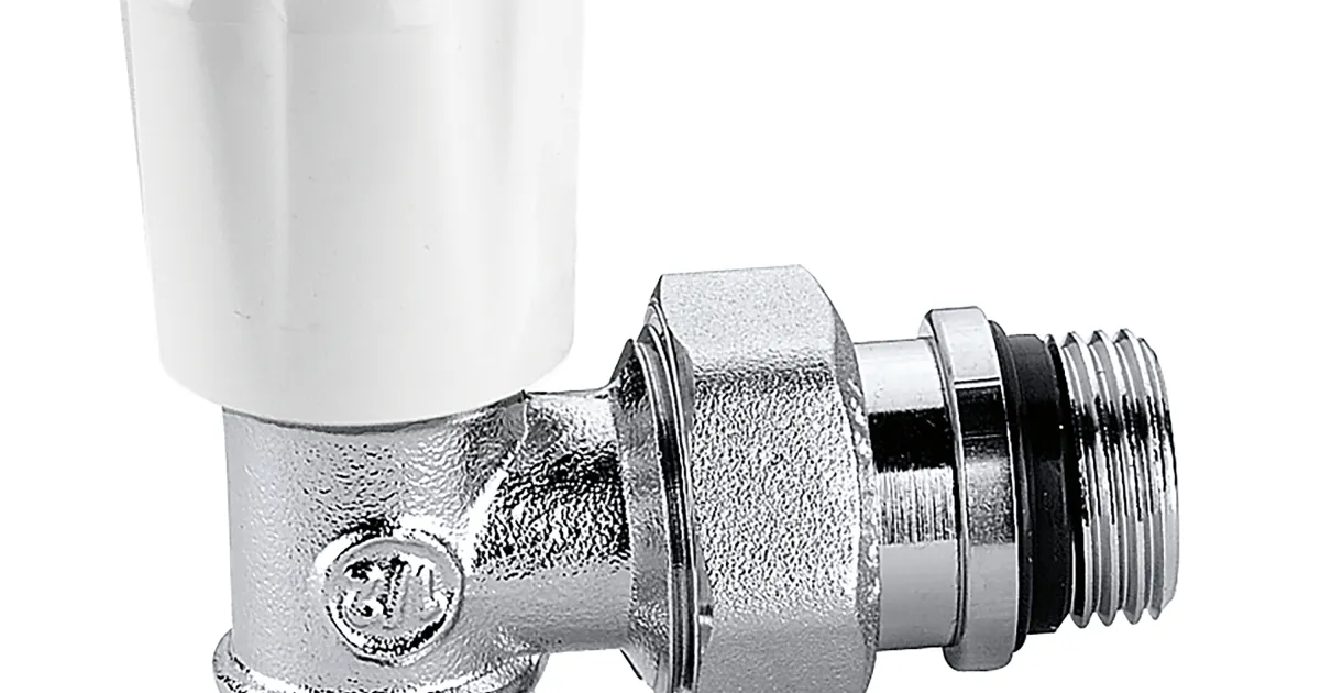 Convertible radiator valve fitted for thermostatic control heads and ...