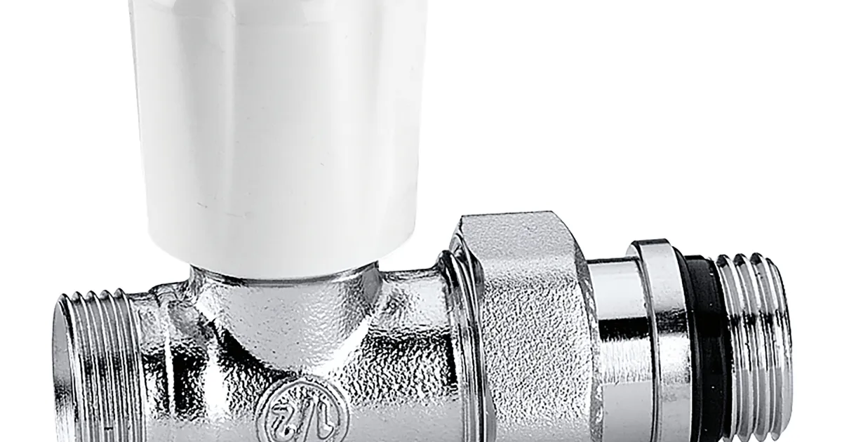 Convertible radiator valve fitted for thermostatic control heads and ...