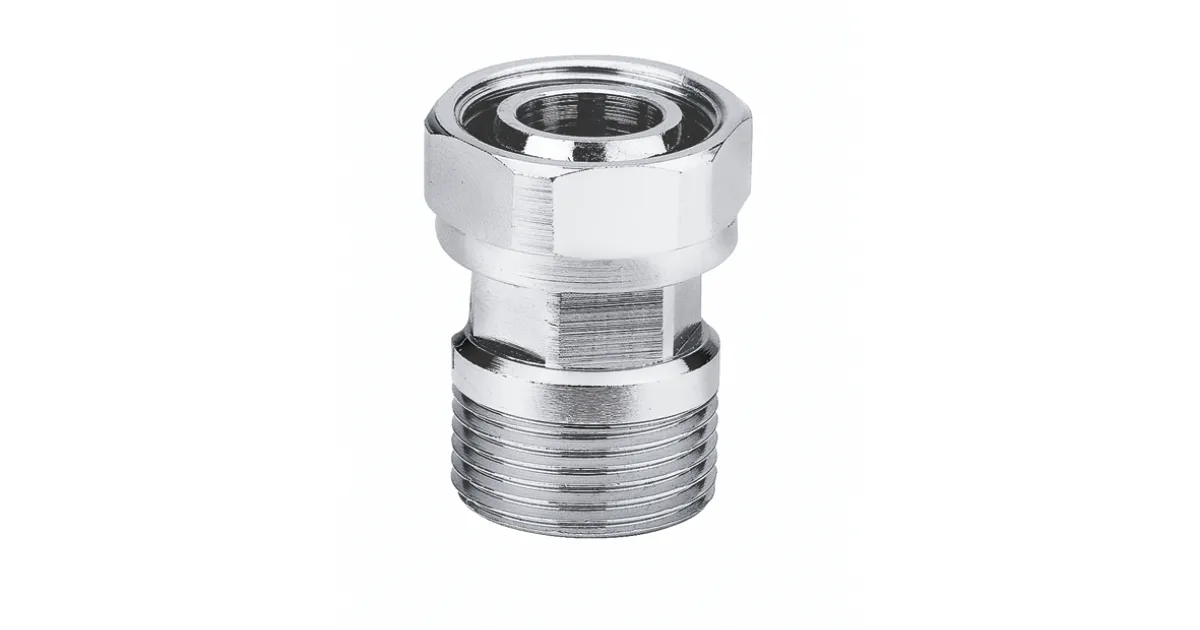 Fitting with 23 p.1,5 captive nut. | Caleffi S.p.a.