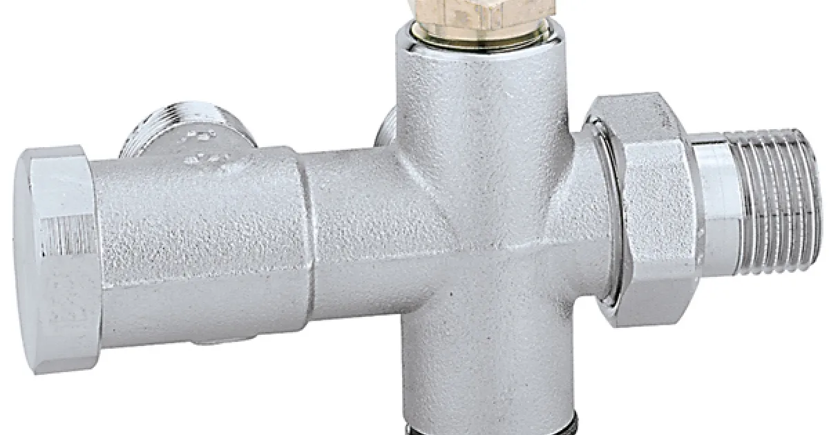 Radiator valve for two-pipe systems. | Caleffi S.p.a.