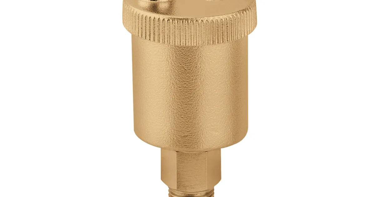 MINICAL®, Automatic air vent with service check valve | Caleffi S.p.a.