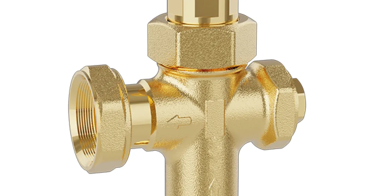 Connection tee. | Caleffi S.p.a.