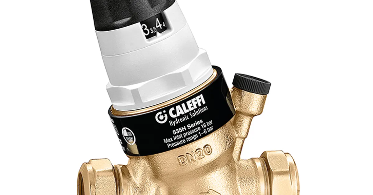 Pressure reducing valve with self-contained replaceable cartridge ...