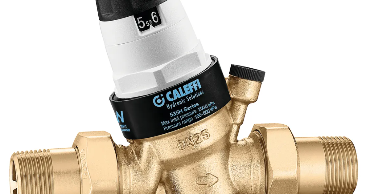 Pressure reducing valve with self-contained replaceable cartridge ...