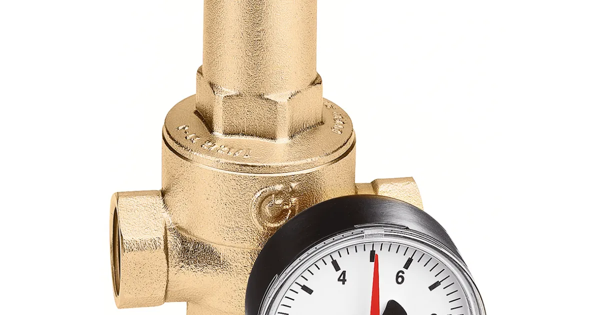 Pressure reducing valve with replaceable cartridge. | Caleffi S.p.a.