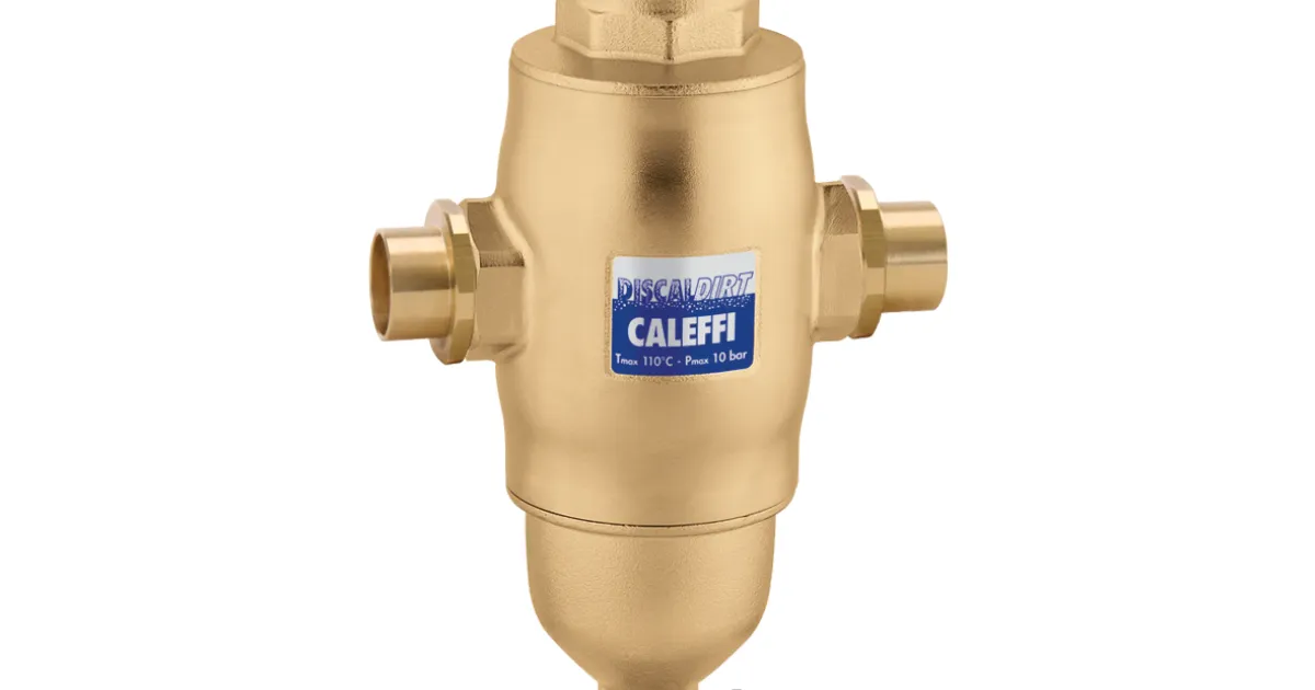DISCALDIRT®, Air & Dirt separator | Caleffi S.p.a.