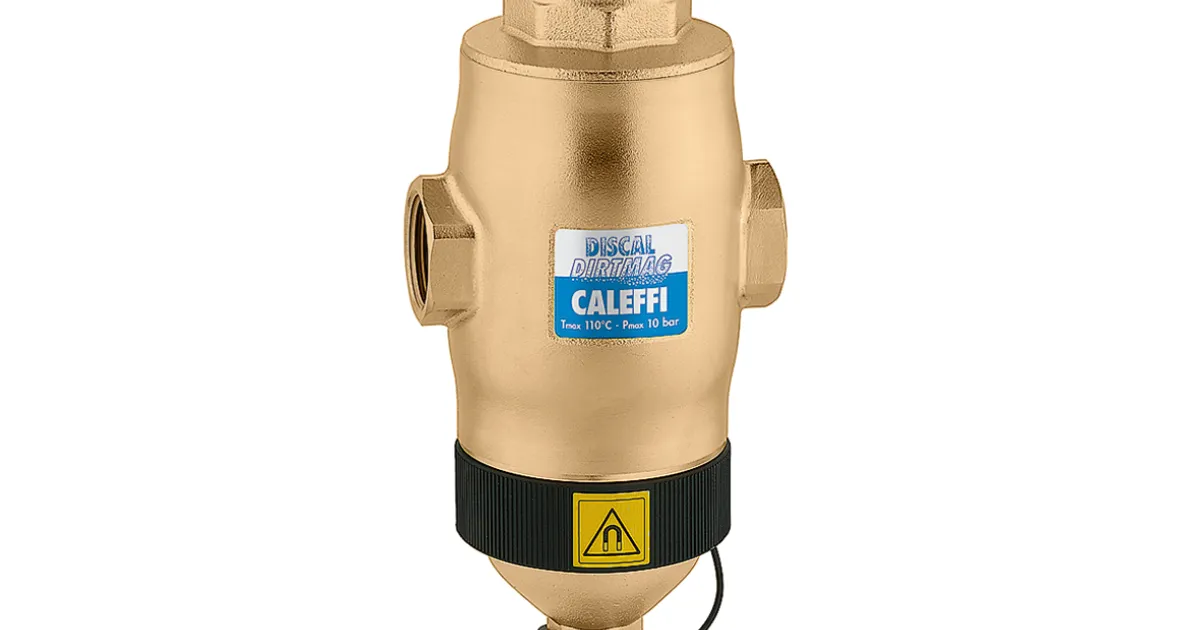 DISCALDIRT®MAG, Mikroblasen-Schlammabscheider mit Magnet. | Caleffi S.p.a.