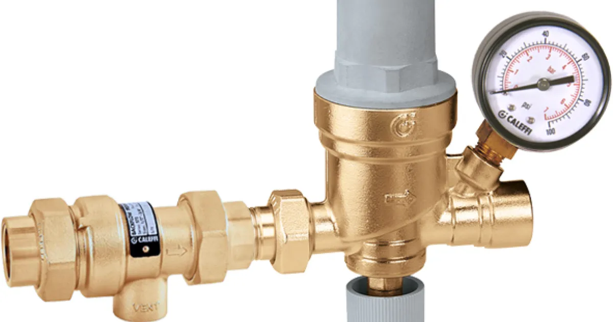 AutoFill™, Automatic filling valve with backflow preventer and pressure ...
