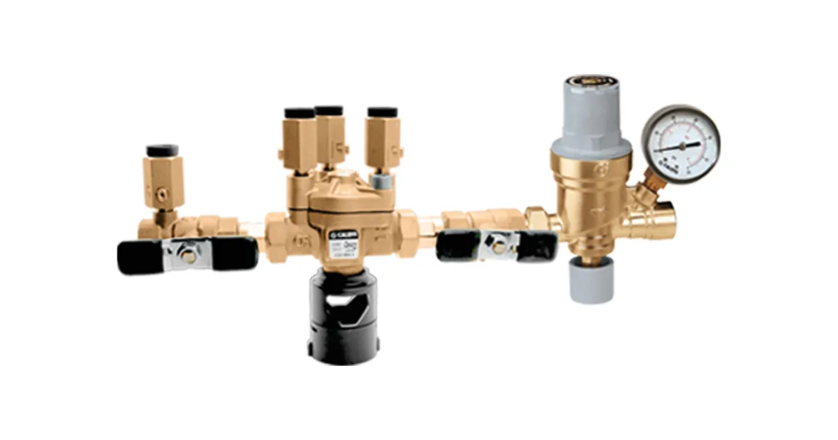 AutoFill™, Automatic filling valve with testable backflow preventer (1/ ...