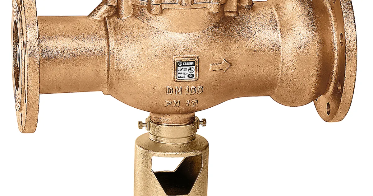 Controllable, reduced pressure zone backflow preventer. Bronze body ...