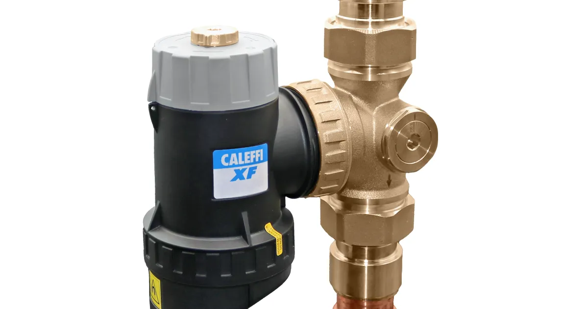 CALEFFI XF, Xtra Filtration magnetic dirt separator (press) | Caleffi S ...