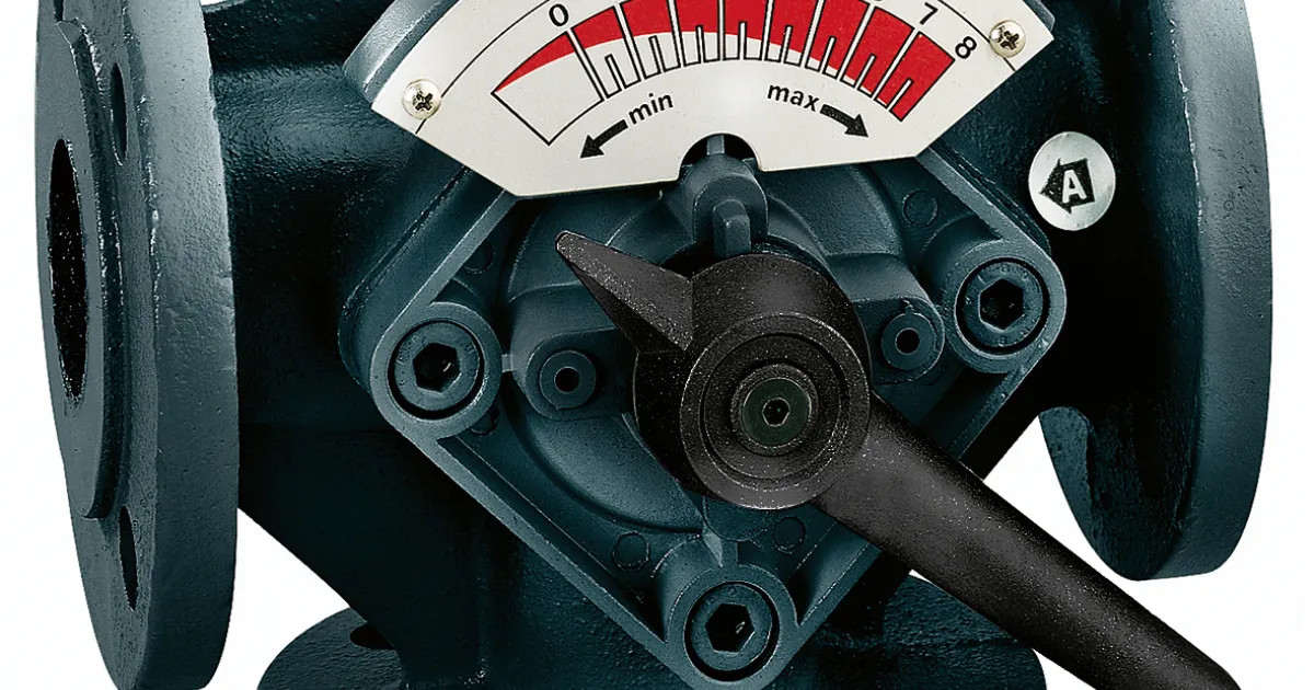 Three-way sector mixing valve. | Caleffi S.p.a.