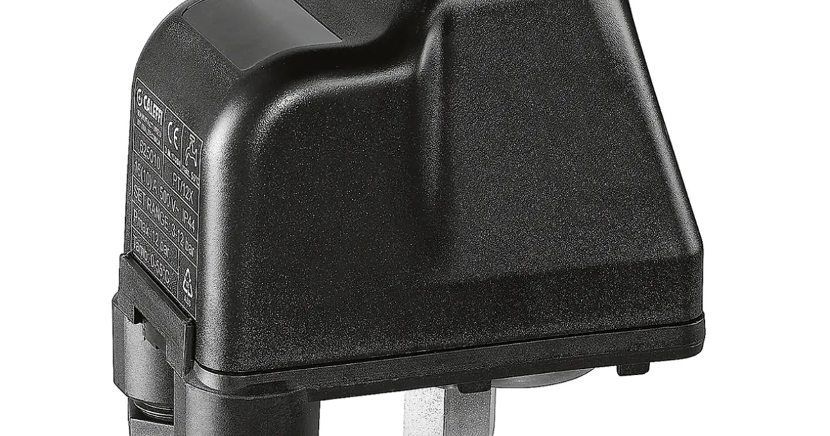 Pressure switch for boosting sets and domestic water applications ...