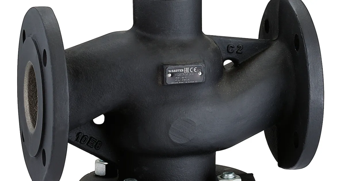 2-/3-Wege-Regelventil mit geflanschtem Anschluss und Kolben. | Caleffi ...