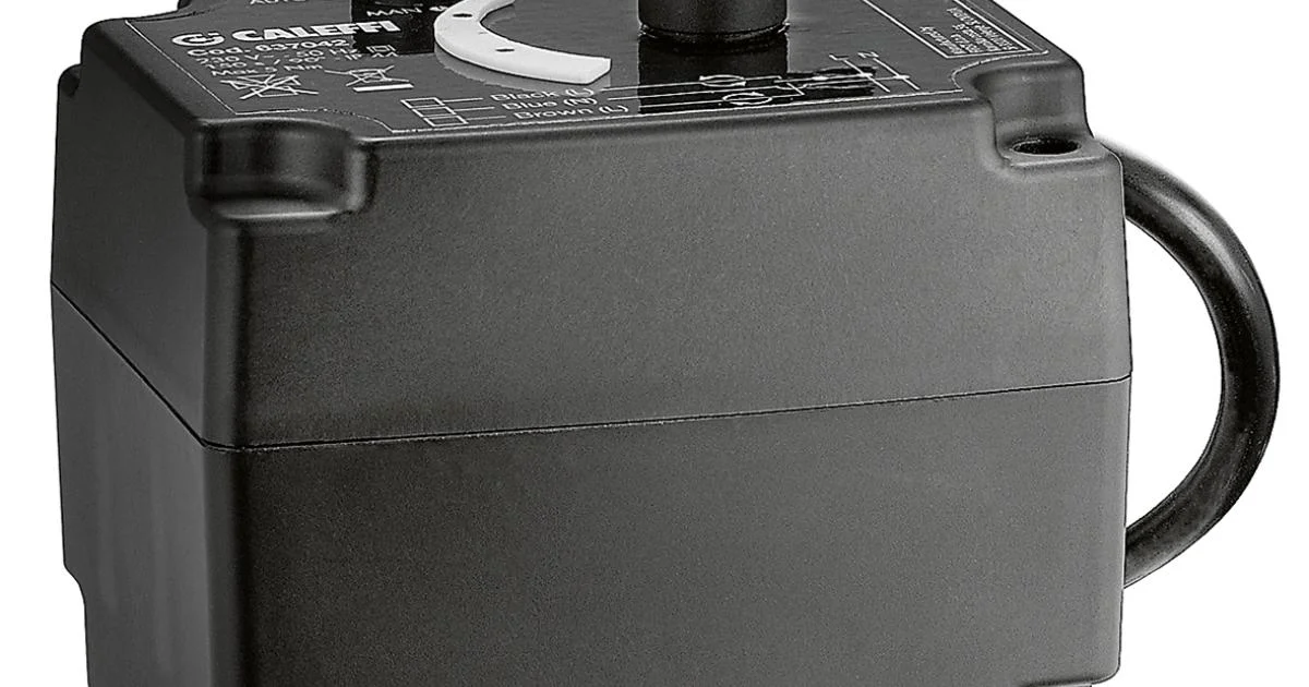 Pogonski motor za sektorski miješajući ventil, regulacioni signal: 0-10 ...