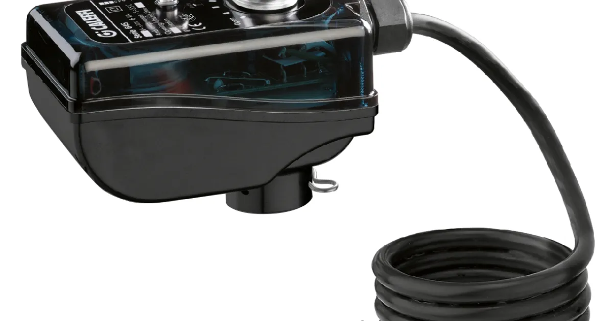 Spare two-point control actuator for motorised ball zone valves 6452 ...