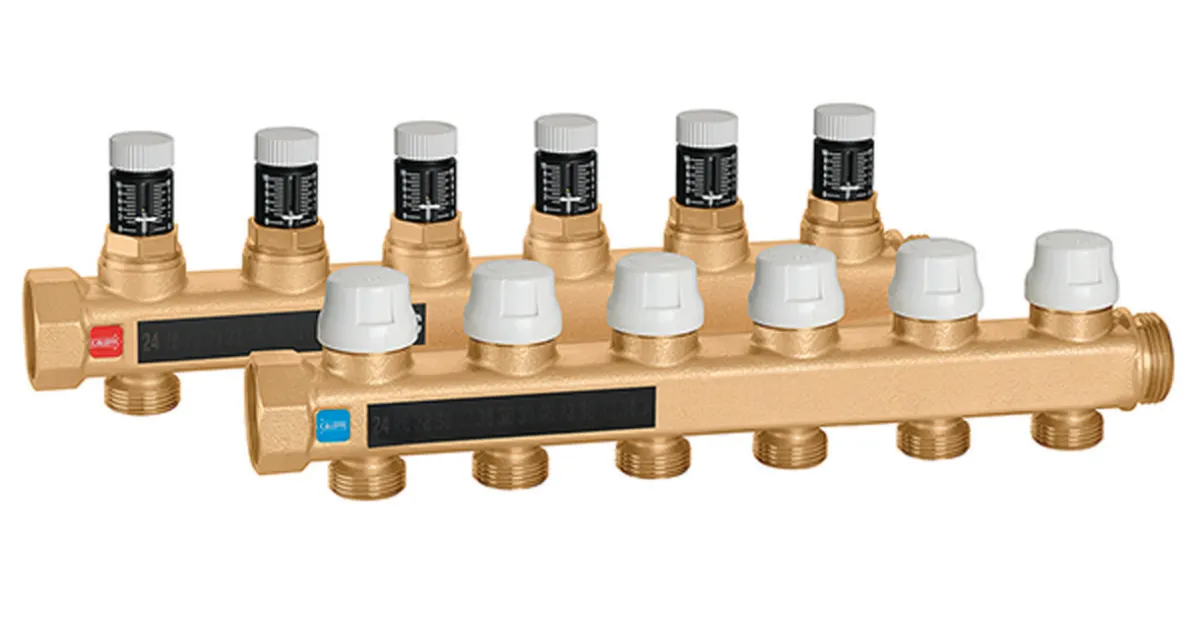 Pair of manifolds. | Caleffi S.p.a.
