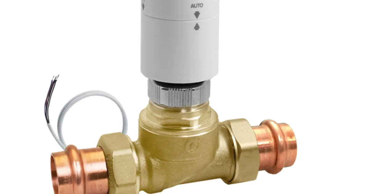 TwisTop+™, 2-way thermo-electric zone valve (high performance ...
