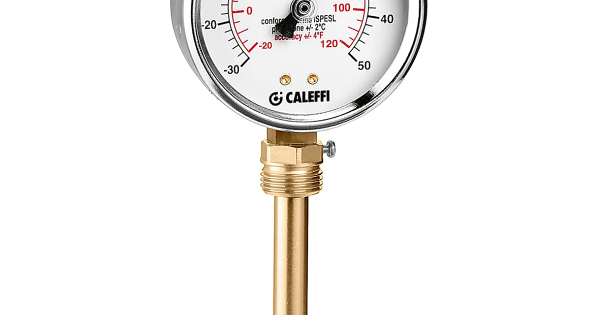 Temperature gauge for cooling systems. | Caleffi S.p.a.