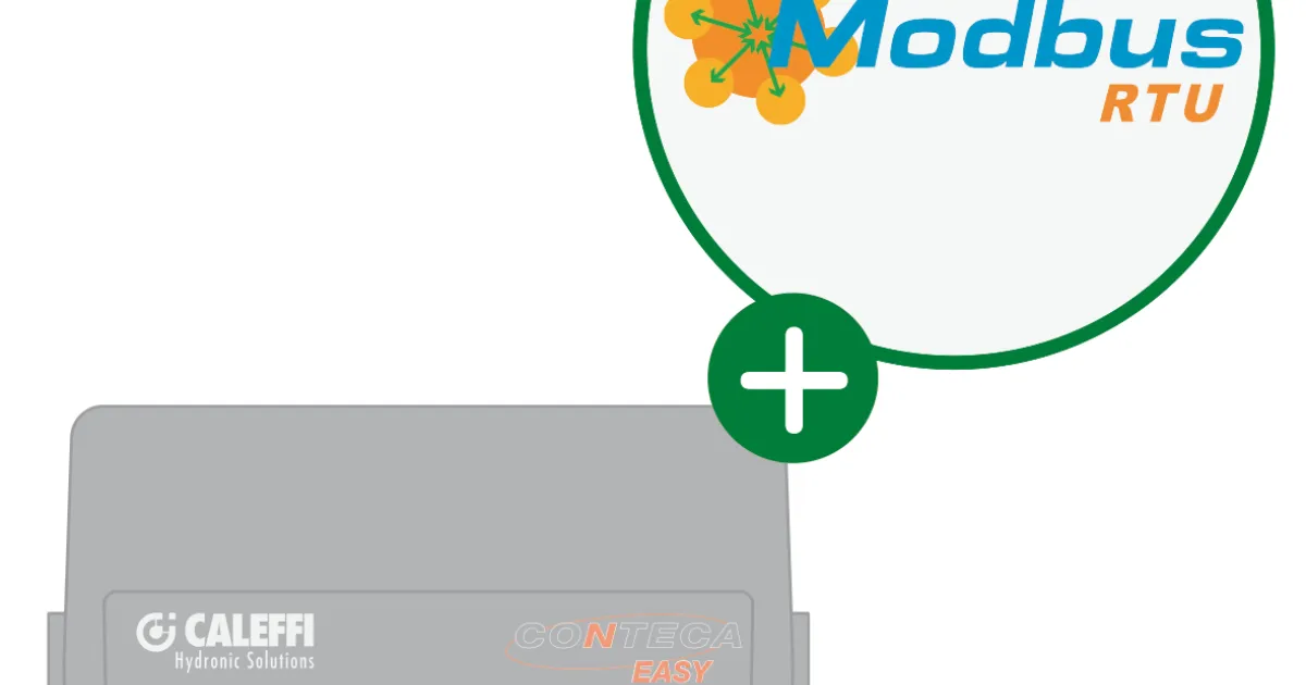 MODBUS-RTU transmission option. | Caleffi S.p.a.