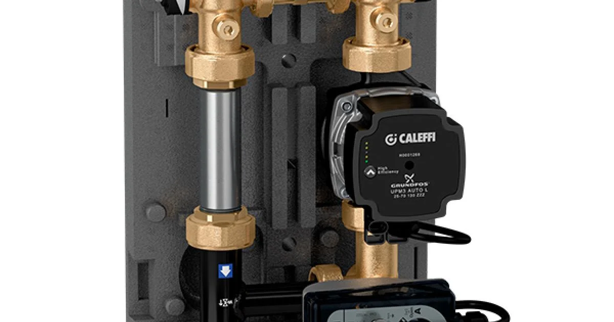 Elektromotorna regulacijska jedinica za sustave grijanja. | Caleffi S.p.a.